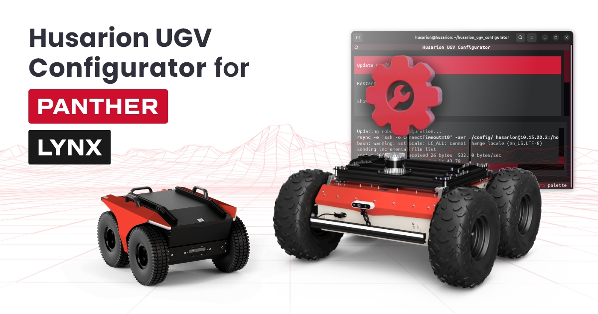 Introducing the Husarion UGV Configurator | Husarion