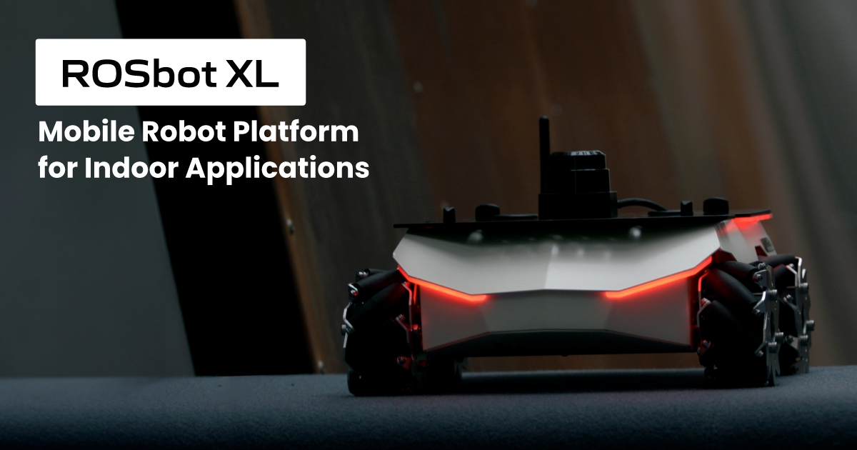 ROSbot XL - Indoor AMR | Husarion